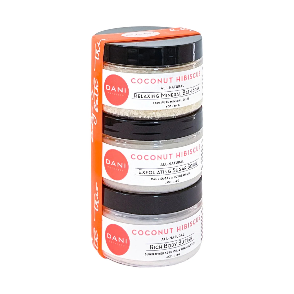 DANI Naturals - Bath & Body Trio - Coconut Hibiscus – Oregon Body and Bath